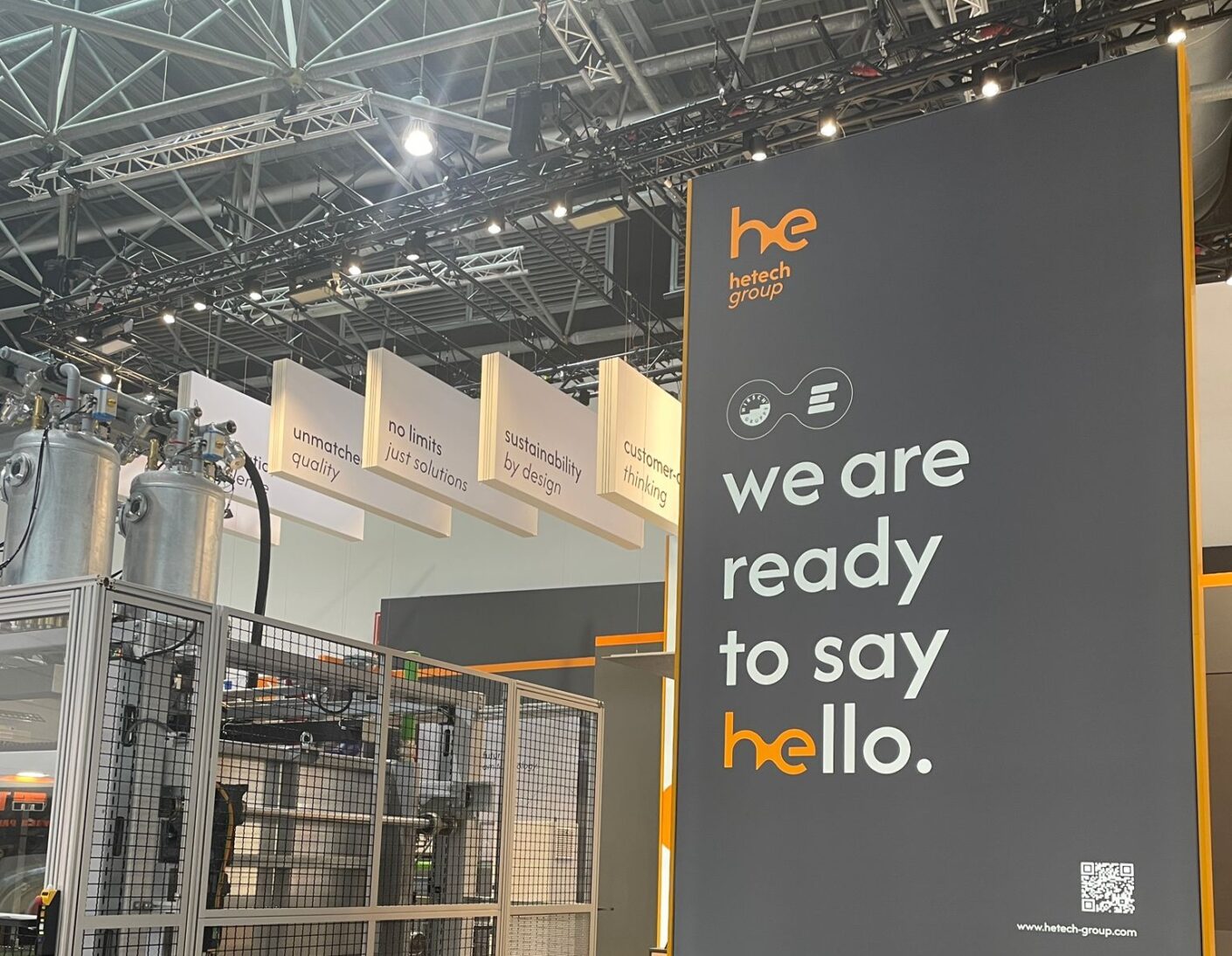 hetech group at K 2025 | HIRSCH Servo